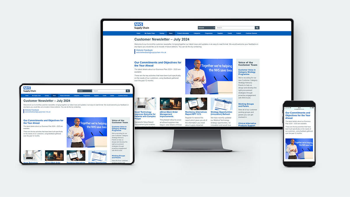 Customer Newsletter - July 2024 | NHS Supply Chain